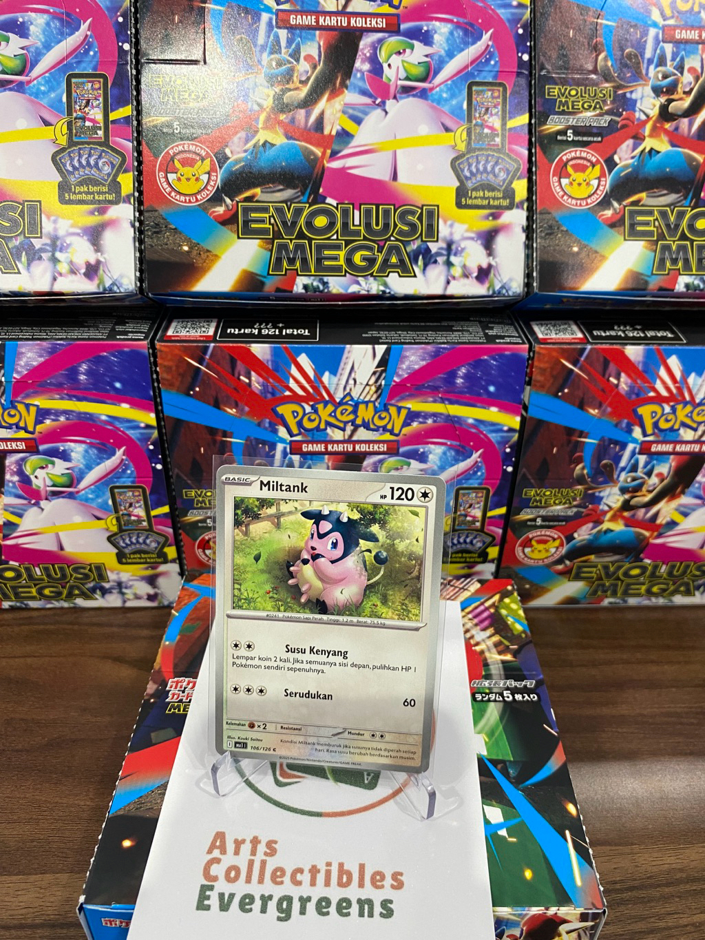 Jual Miltank C 106/126 MA1 Evolusi Mega (ID) Indonesia Kartu TCG ...