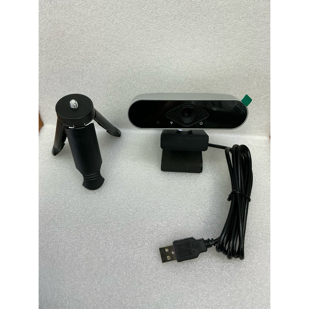 Jual webcam usb camera with microphone 1080p 2K 4K with mini tripod ...