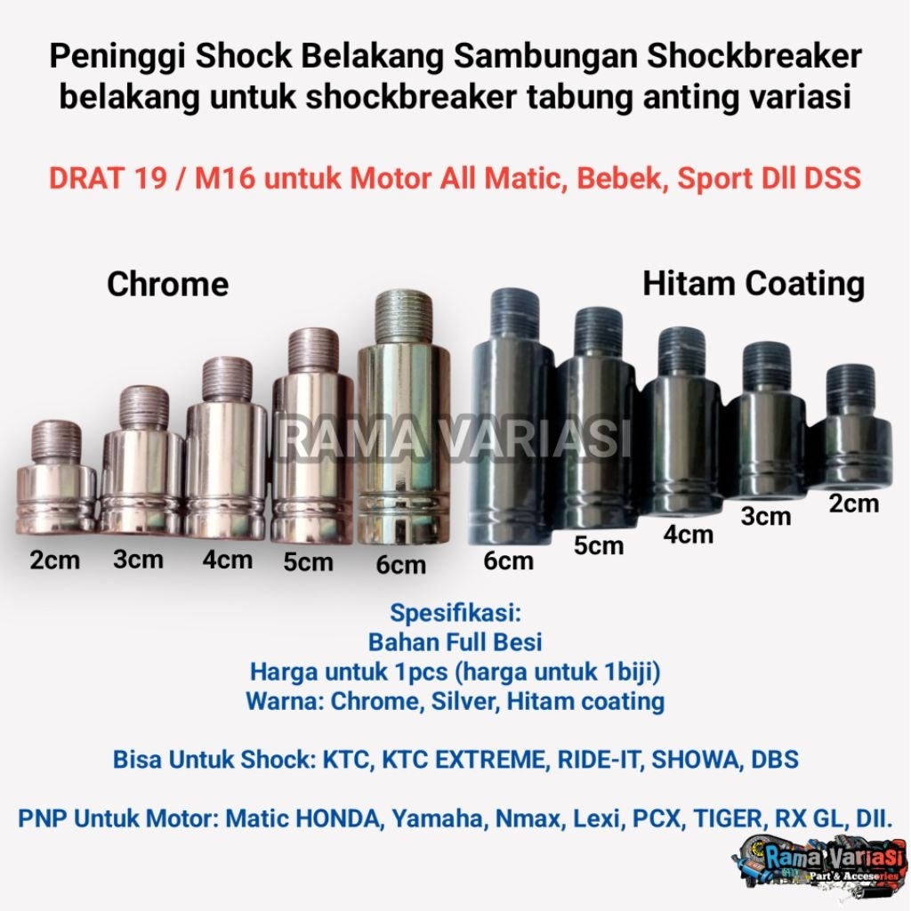Jual Shock Showa Harga Original Terlengkap & Harga Terbaru Juni 2026 ...
