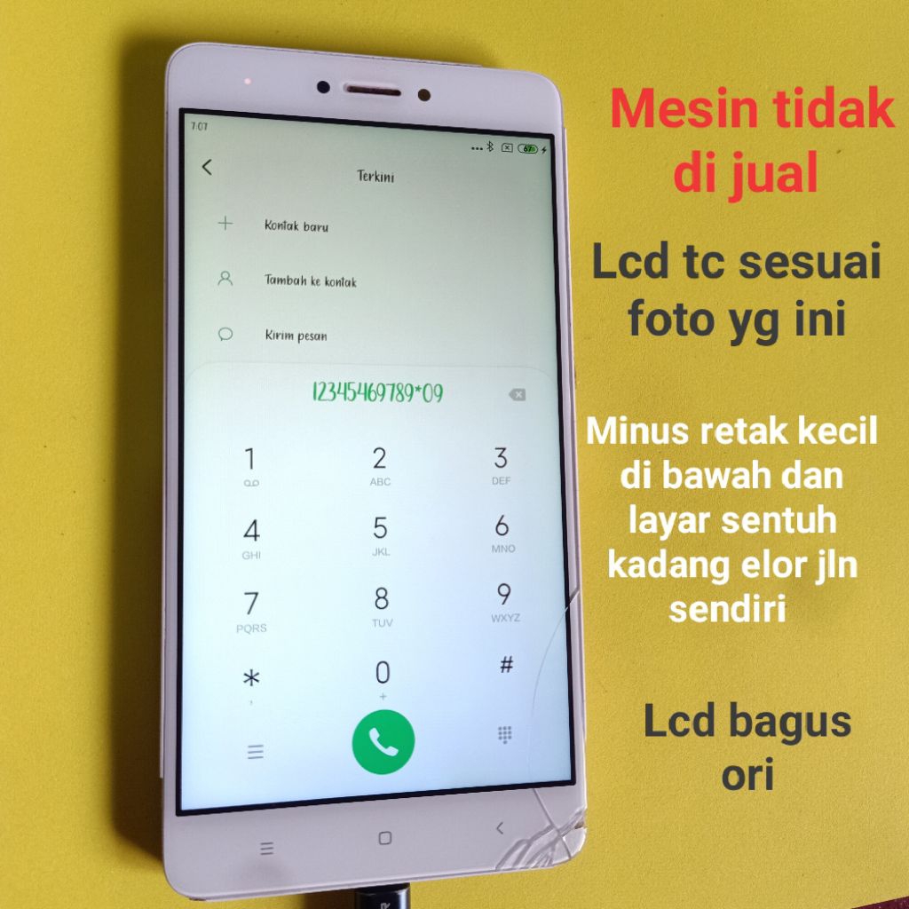 Jual Lcd Touchscreen Xiaomi Redmi note 4 Snapdragon minus touchscreen ...