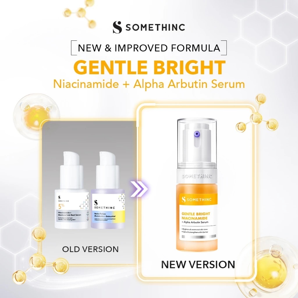 Jual SOMETHINC Gentle Bright Niacinamide + Alpha Arbutin Serum 20ml ...