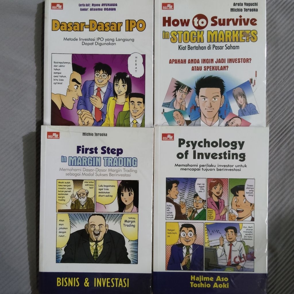 Jual Buku Original • Komik Langka Bisnis dan Investasi - Kiat Bertahan ...