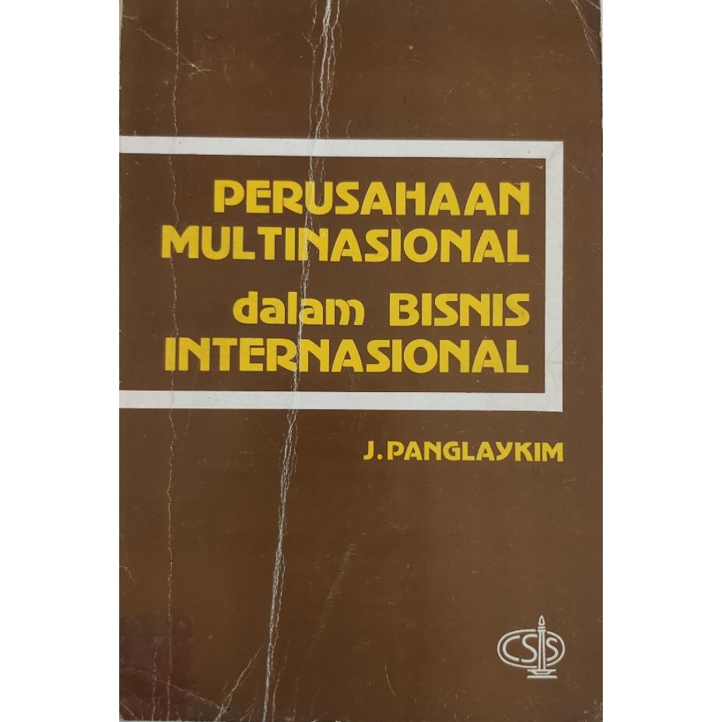 Jual BUKU PERUSAHAAN MULTINASIONAL DALAM BISNIS INTERNASIONAL BEKAS ...