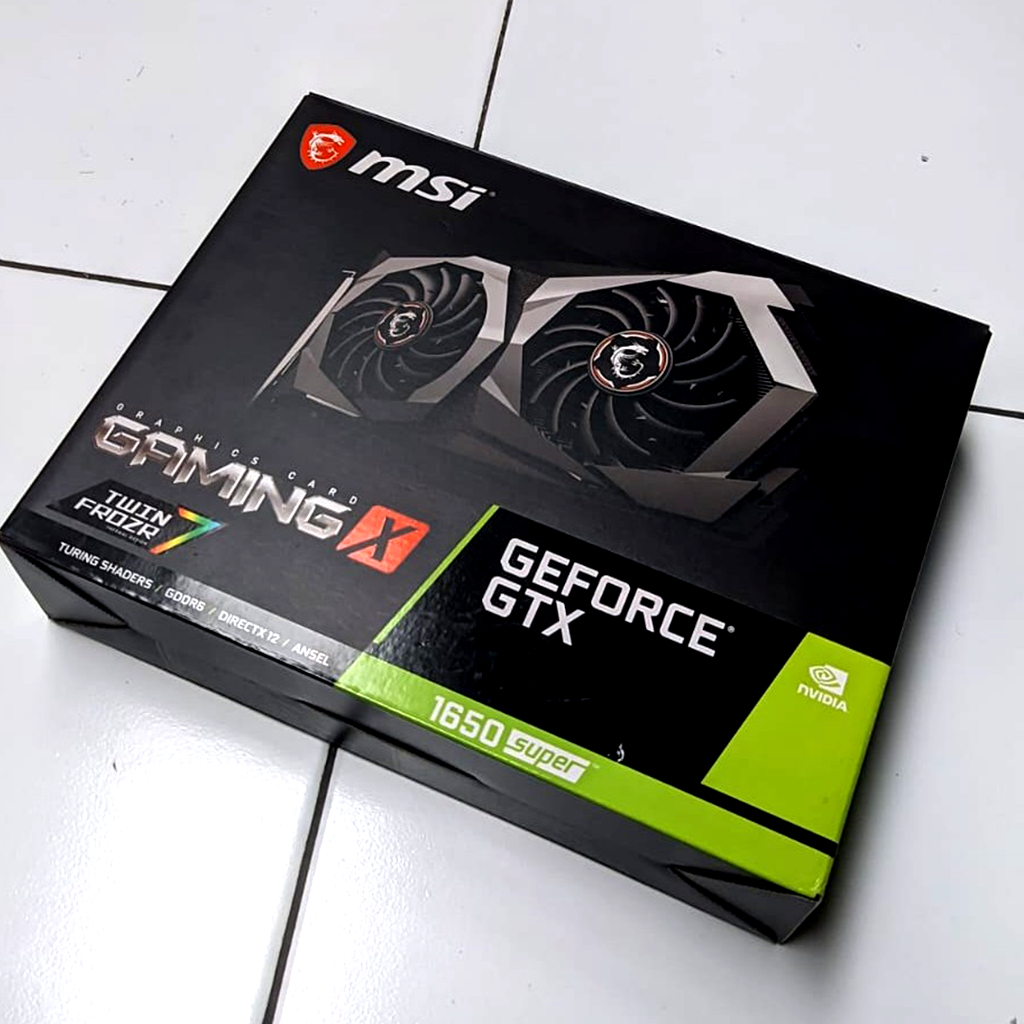 Jual VGA MSI GTX 1650 Super Gaming X 4GB GDDR6 GeForce Nvidia VGA 4 GB ...