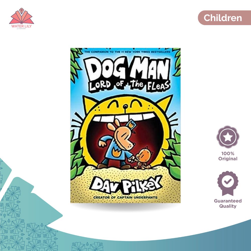 Jual DOG MAN #05: LORD OF THE FLEAS HC Hard Cover by Dav Pilkey ...