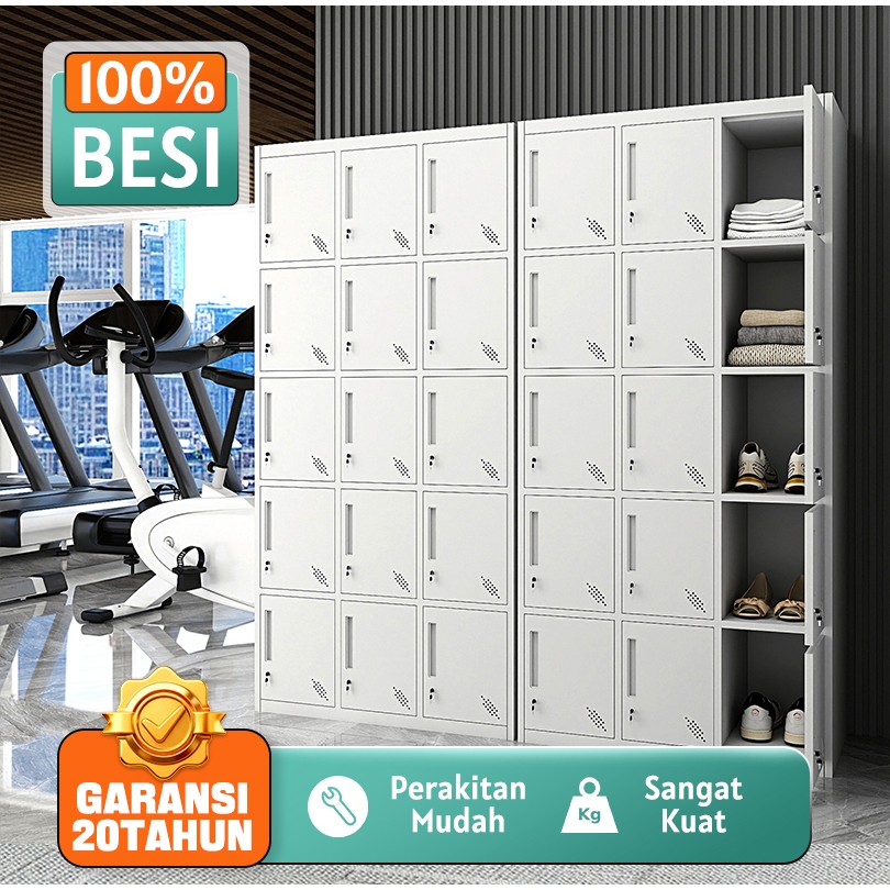 Jual Loker Baja Multi-Pintu Lemari Pakaian (1-24 Pintu) -Lemari Arsip ...
