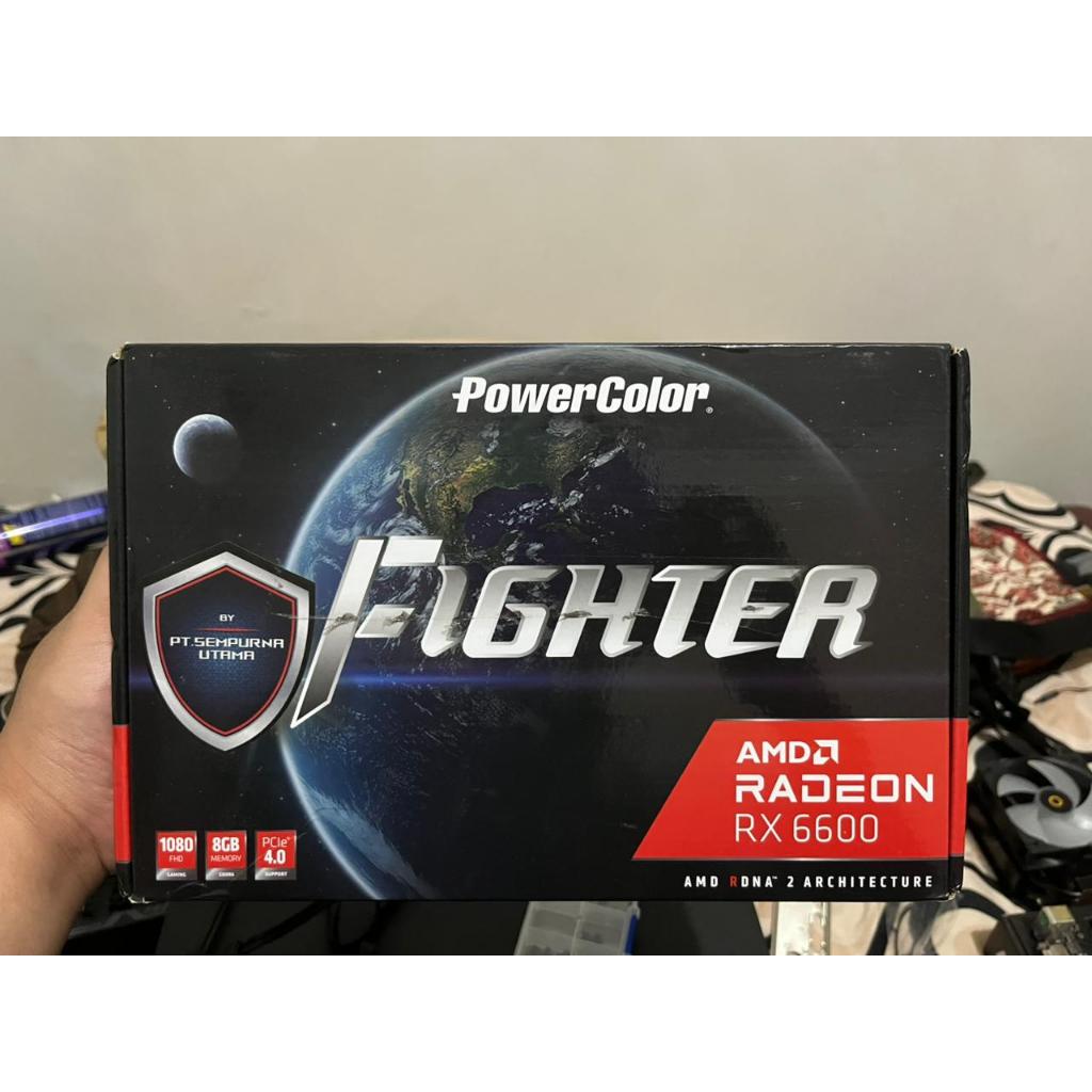 Jual PowerColor Fighter RX 6600 8Gb | Shopee Indonesia