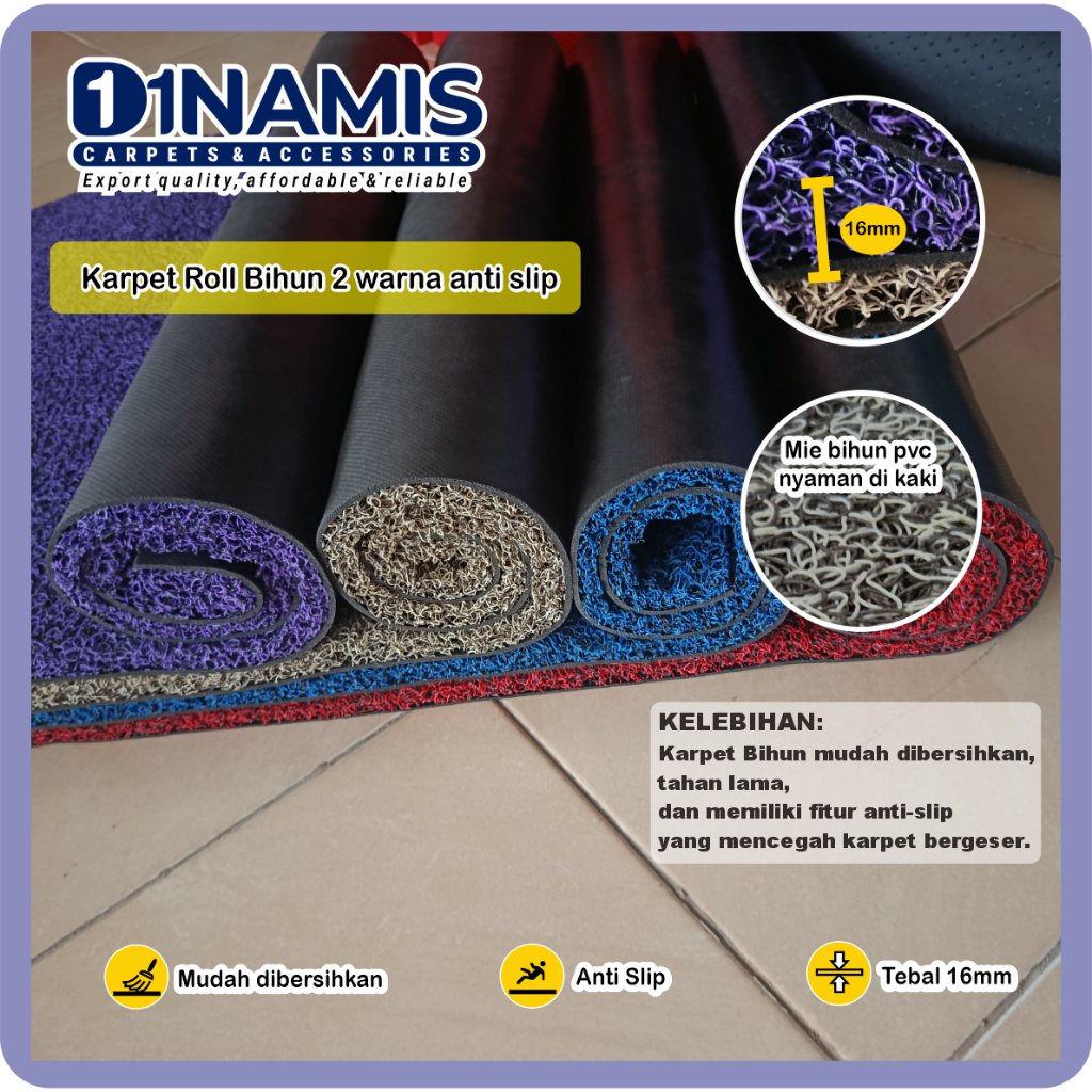 Jual Keset Mie Bihun ukuran 80x120 & 100x120 tebal 16mm Karpet keset ...