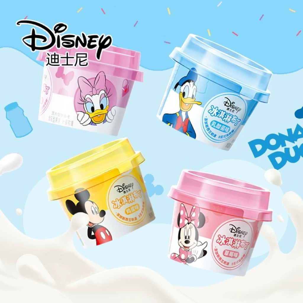 Jual [READY STOCK] Disney Pudding Cup Dessert Mini – Aneka Rasa (Egg ...