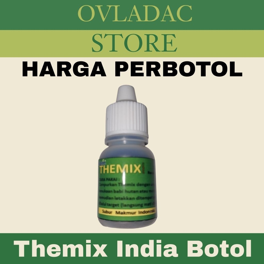 Jual THEMIX INDIA BOTOL / RACUN BABI / RACUN MONYET / RACUN TIKUS ...