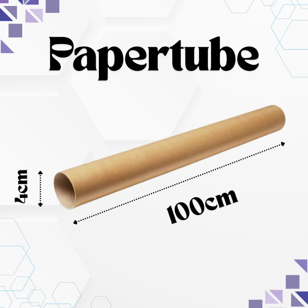 Jual Paper Tube Selongsong -+100cm diameter 4CM untuk Kertas Foto ...
