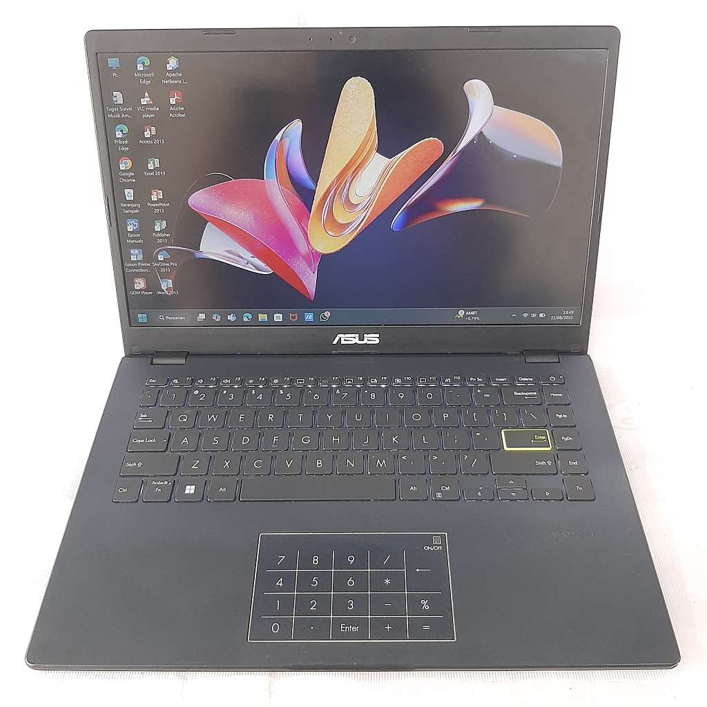 Jual ASUS E410M INTEL-N4020 RAM 4GB NVME 512GB KEY BACKLIGHT | Shopee ...