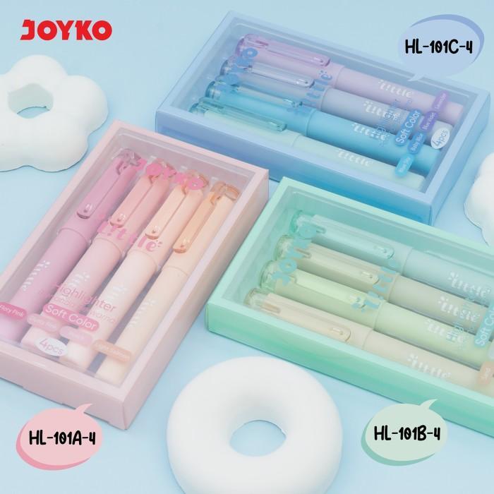 Jual Stabilo Highlighter Set Joyko HL-101 Soft Color Little Penanda ...