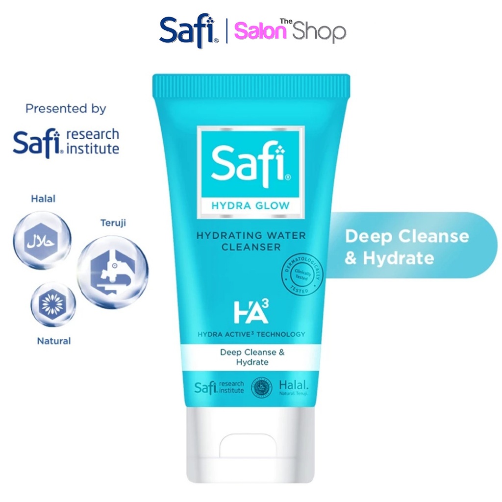 Jual Safi Hydra Glow Water Cleanser 125gr | gdkd01 | Shopee Indonesia