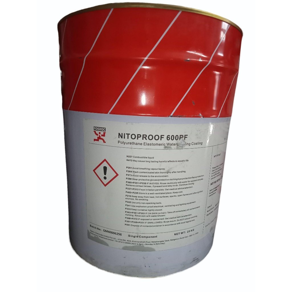 Jual FOSROC | Nitoproof 600PF | Hydrocarbon free, liquid applied ...