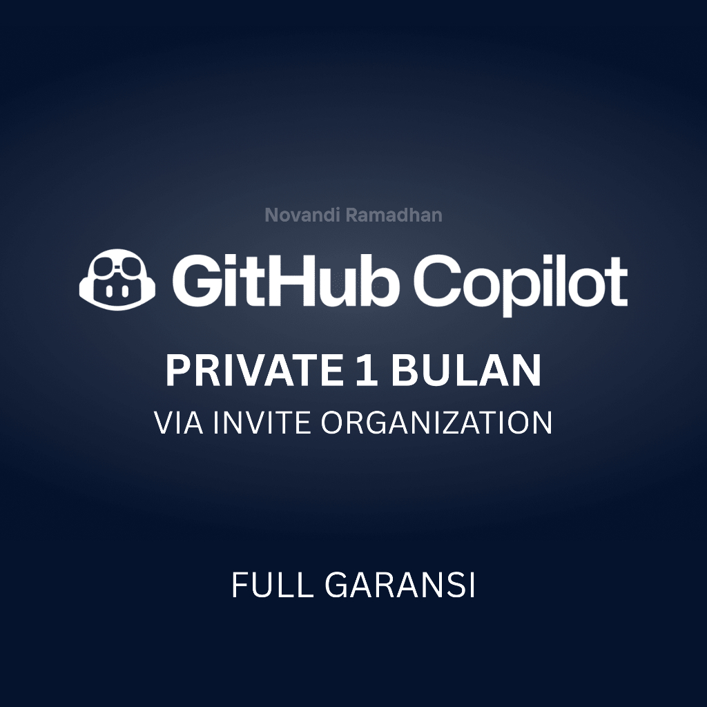 Jual GITHUB COPILOT PRIVATE 1 BULAN | Shopee Indonesia