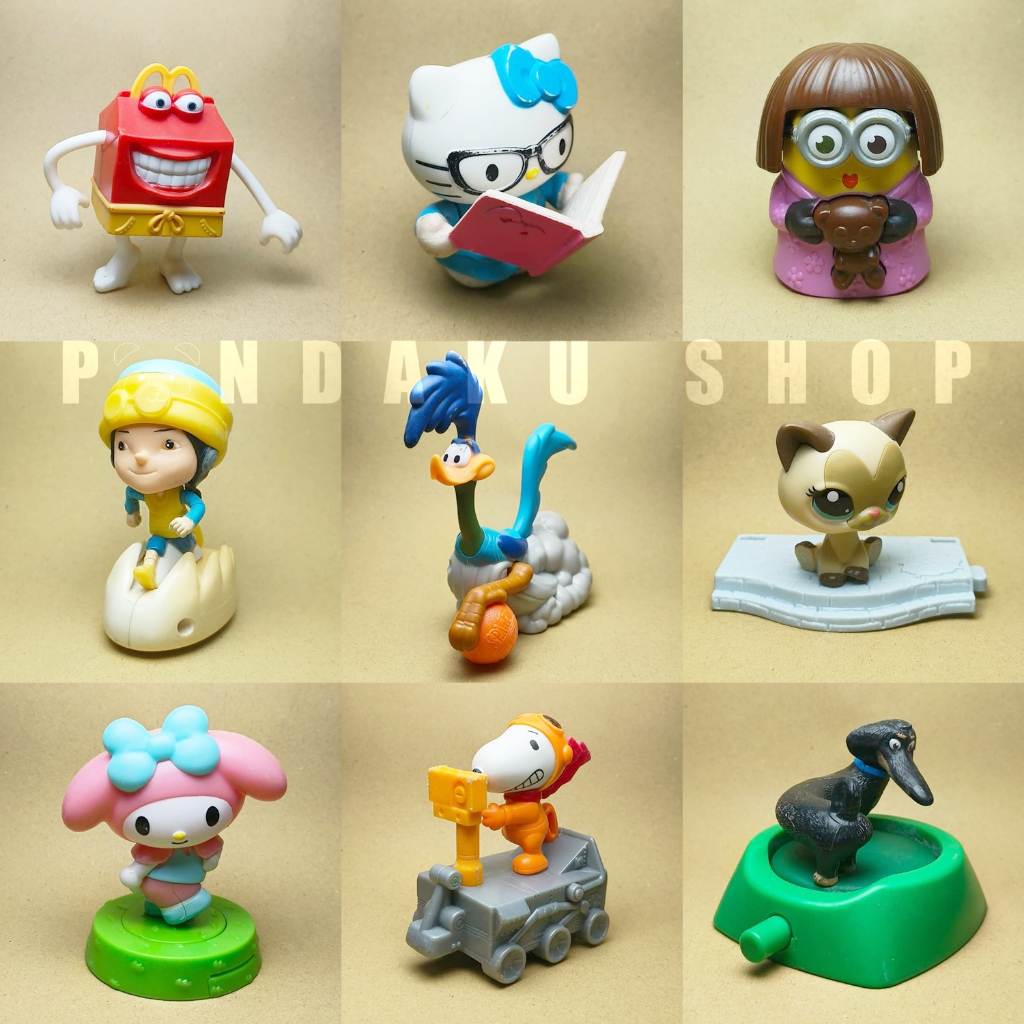 Jual [PANDAKU] Mainan Minion Action Figure Hadiah Happy Meal MCD ...