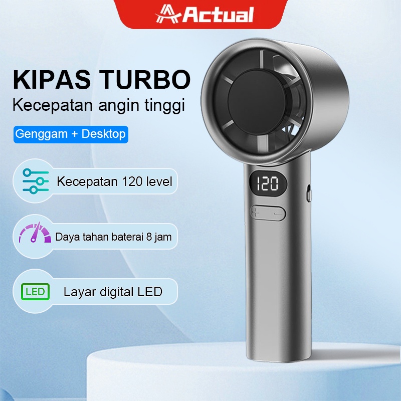 Jual Actual COD Kipas Angin Portable Kipas Angin Mini Portable 120 Gear ...