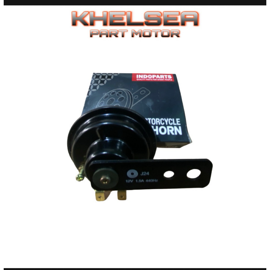 Jual INDOPARTS Klakson Motor Horn Universal Honda Yamaha 12V 1.5A ...