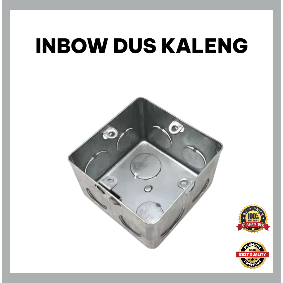 Jual Inbow dus kaleng | IB kaleng | Inbowdus | Junction box | Shopee ...