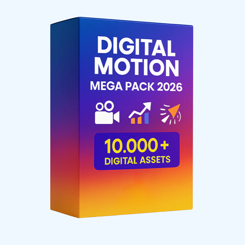 Jual Digital Motion Mega Pack 2026 – 10.000+ Asset Desain & Video ...