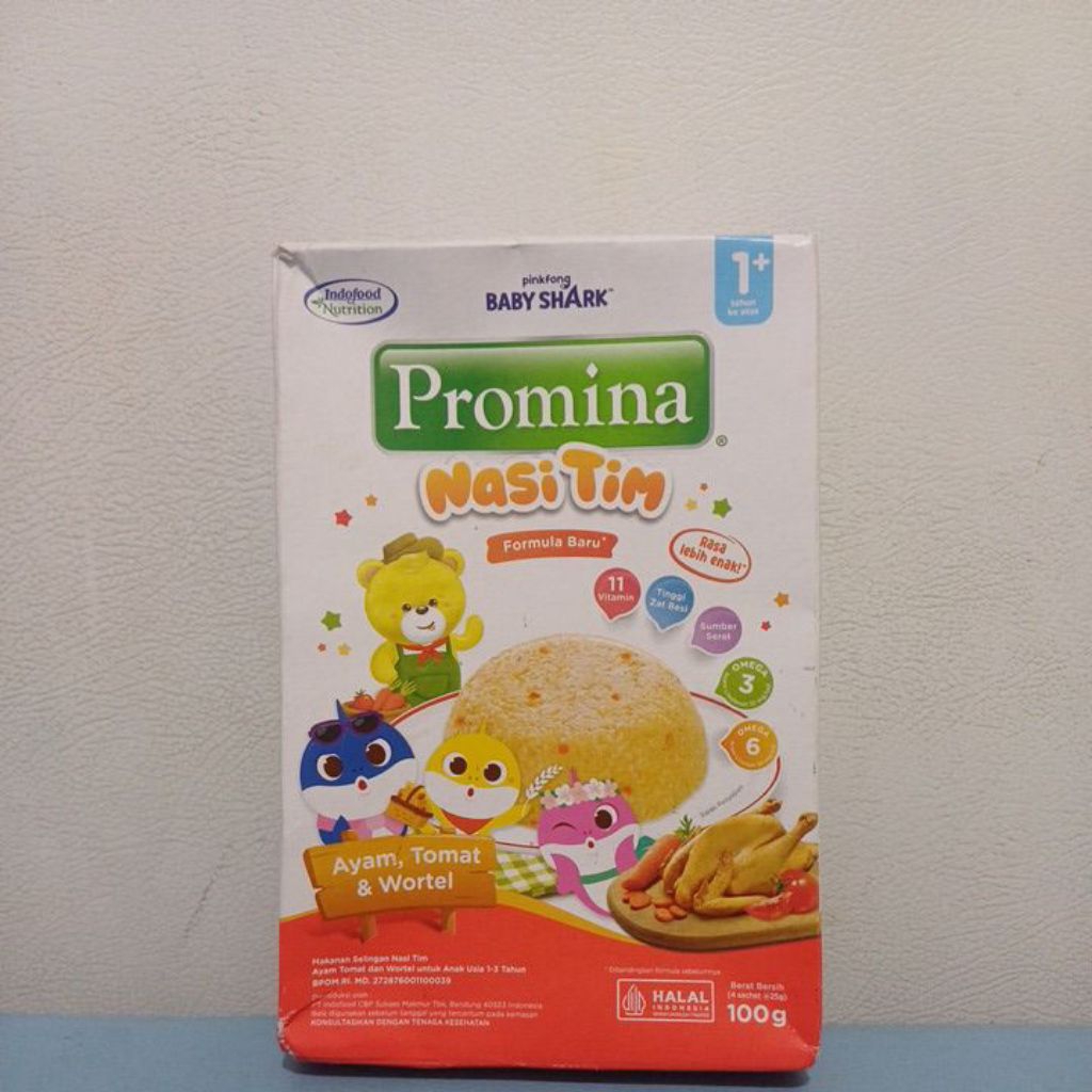 Jual Promina Nasi Tim Ayam Tomat dan Wortel 1+ tahun | Shopee Indonesia