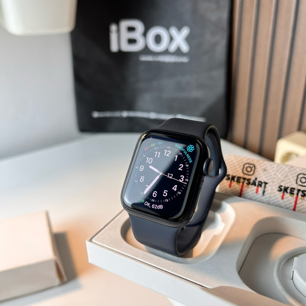 Jual Apple Watch SE Gen 2 40mm Black iBox iwatch Battery Health 100% ...