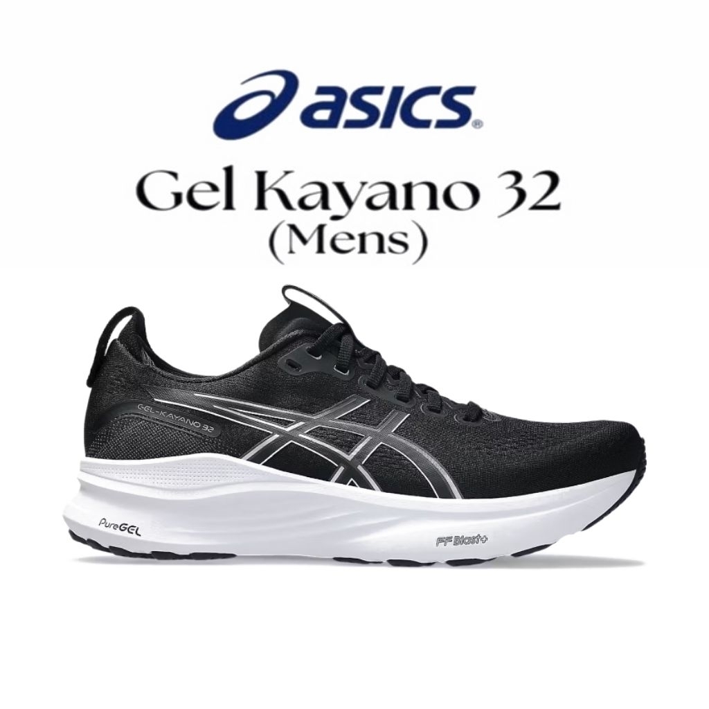 Jual Asics Gell Kayano 32 Black White | Shopee Indonesia