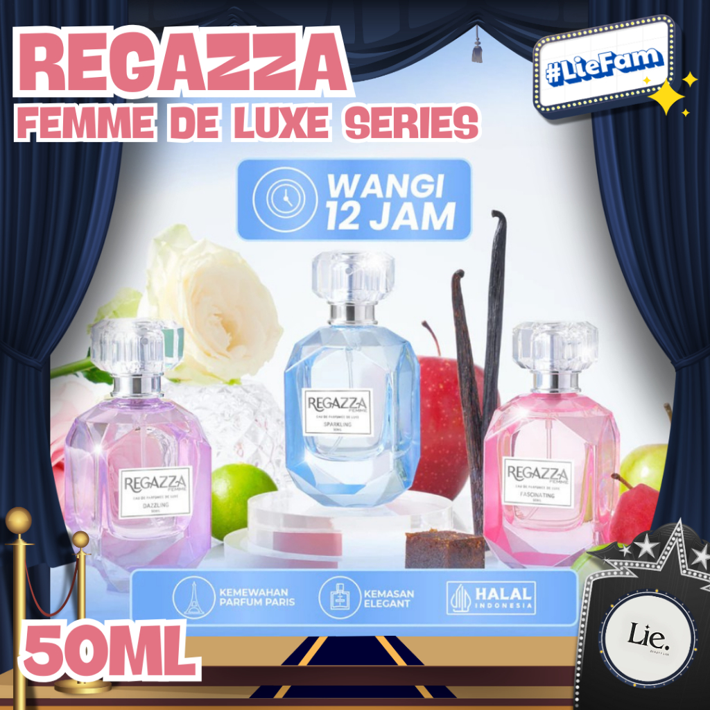 Jual Parfum Regazza EDP 50ml / Parfum Tahan Hingga 8 Jam | Lie Beauty ...