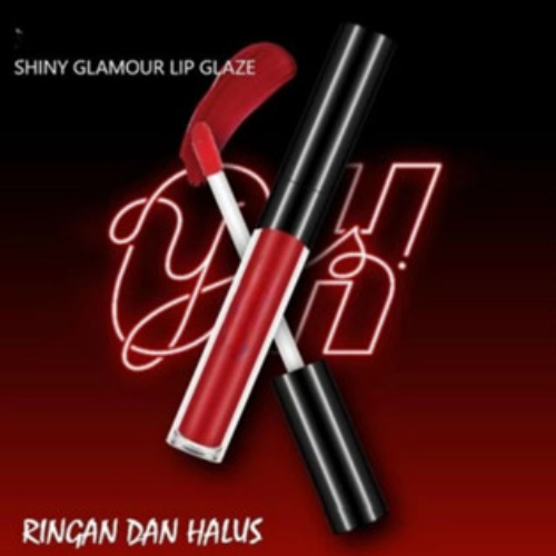 Jual Lip Gloss Shiny Glamour Lip Glaze – Lip Tint Glossy Ringan & Halus, Tahan Lama, Melembapkan ...