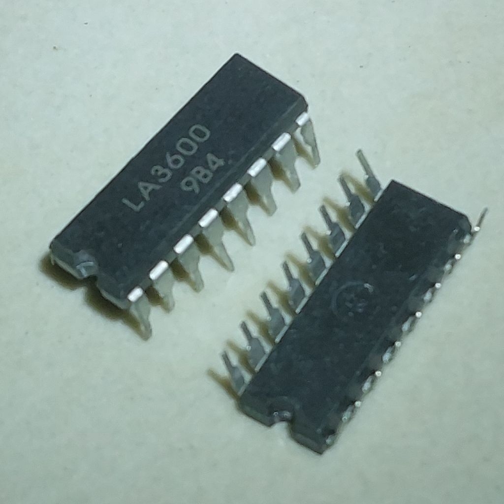 Jual 2 Buah 2Pcs LA3600 Dip-16 Tancap LA 3600 IC Sanyo Semicon ...