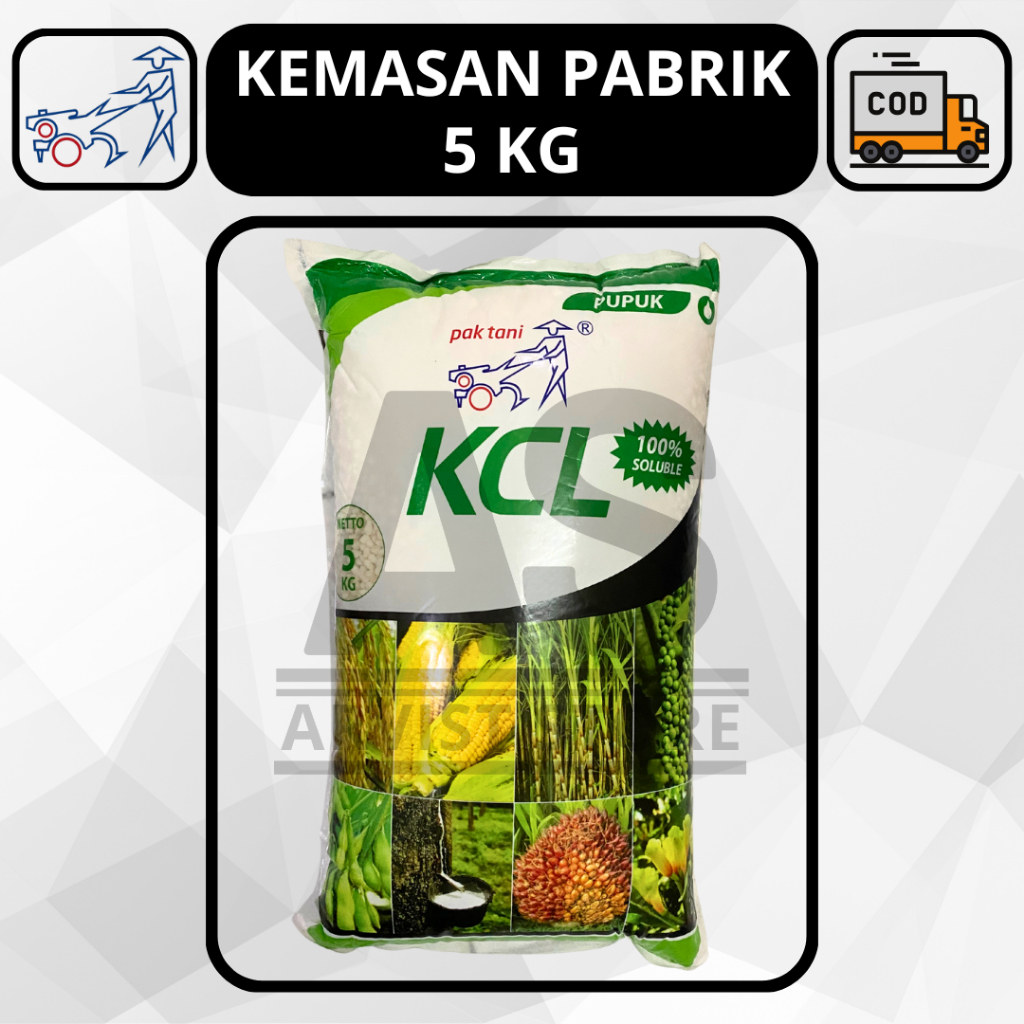 Jual Pupuk KCL Putih Pak Tani 5 Kg Kalium Prill | Shopee Indonesia