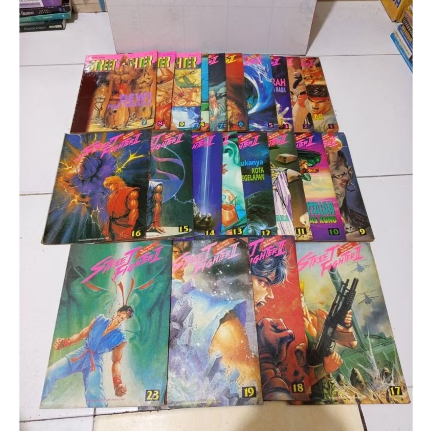Jual Komik Street Fighter-Street Fighter II Cabutan/Satuan | Shopee ...