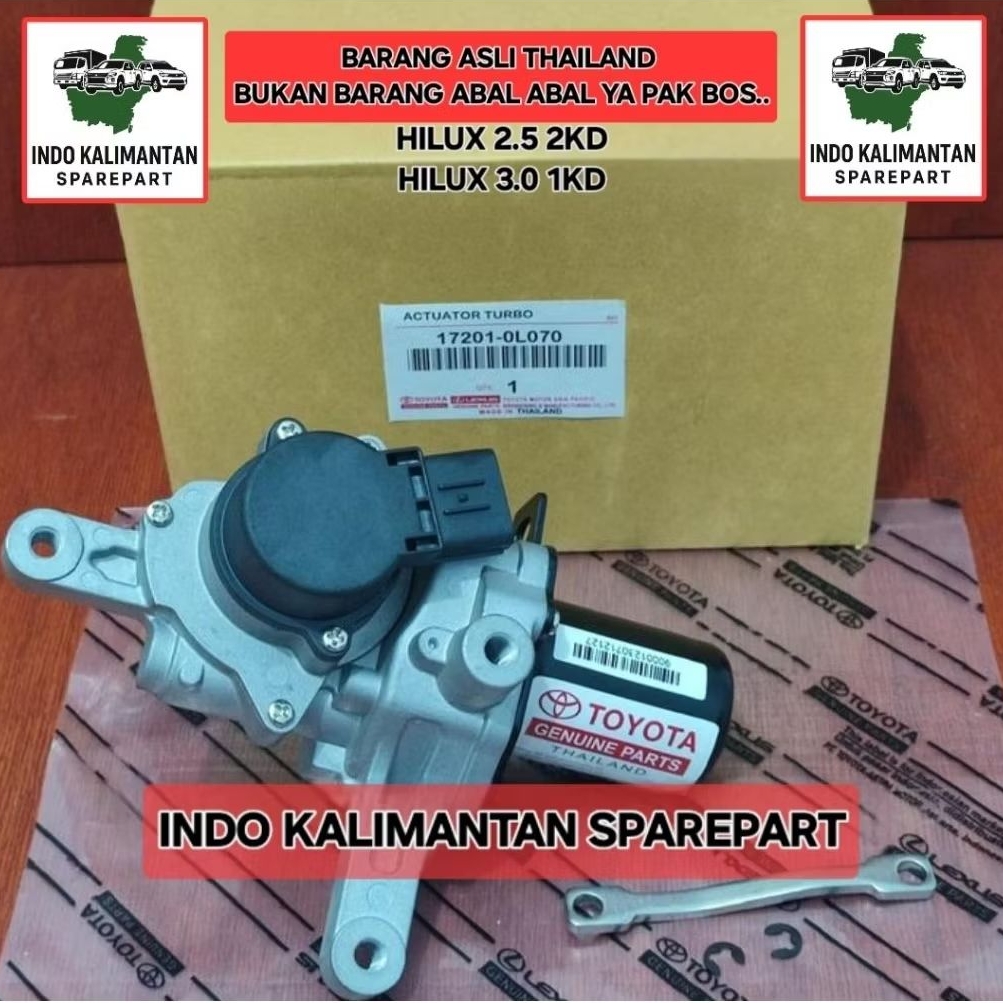 Jual ACTUATOR MOTOR TURBO AKTUATOR HILUX 2.5cc 3.0cc 1KD 2KD 17201 ...