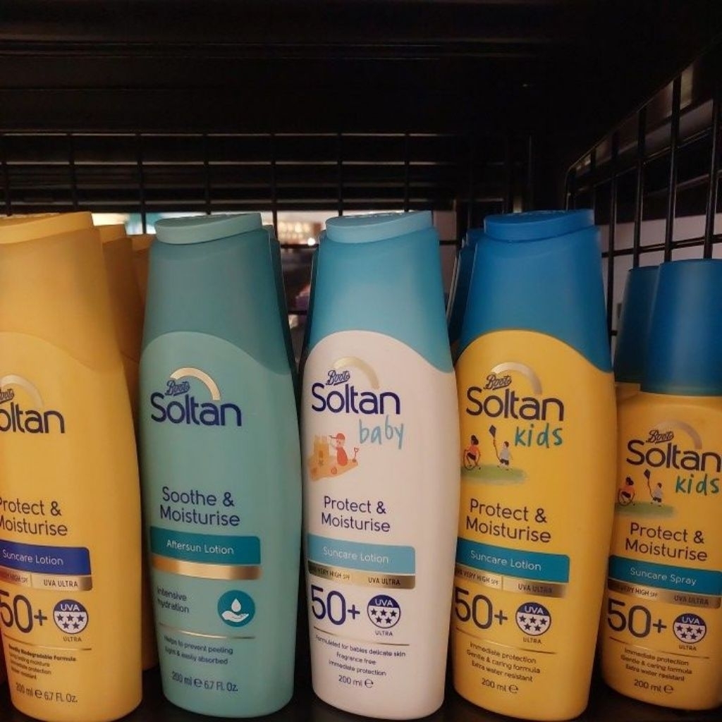 Jual BOOTS SOLTAN SUNSCREEN BABY KIDS AND ADULTS 200ML | Shopee Indonesia