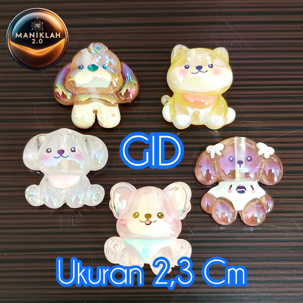 Jual Manik UV Luxury Karakter Guguk GID, Ukuran Lihat di Gambar, Jumlah ...