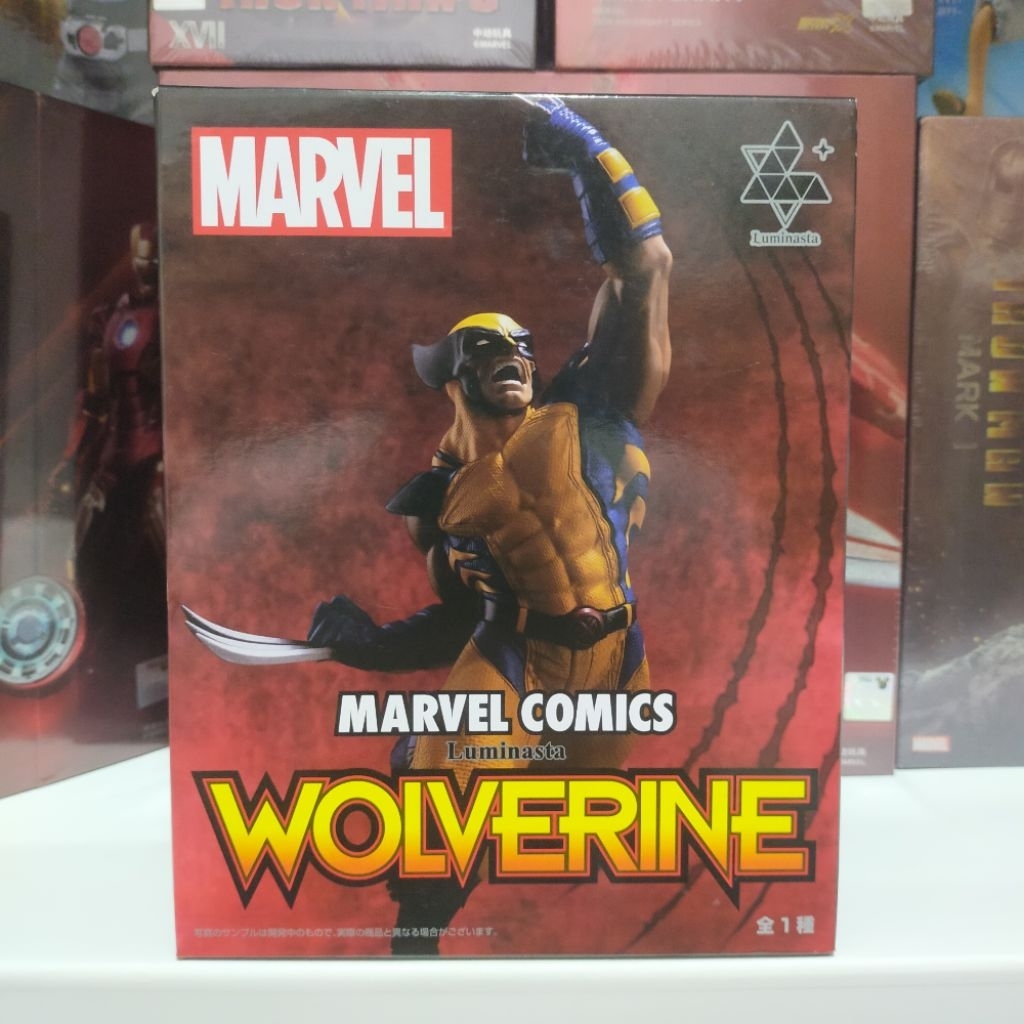 Jual SEGA Luminasta Marvel Comics Luminasta Figure Wolverine | Shopee ...
