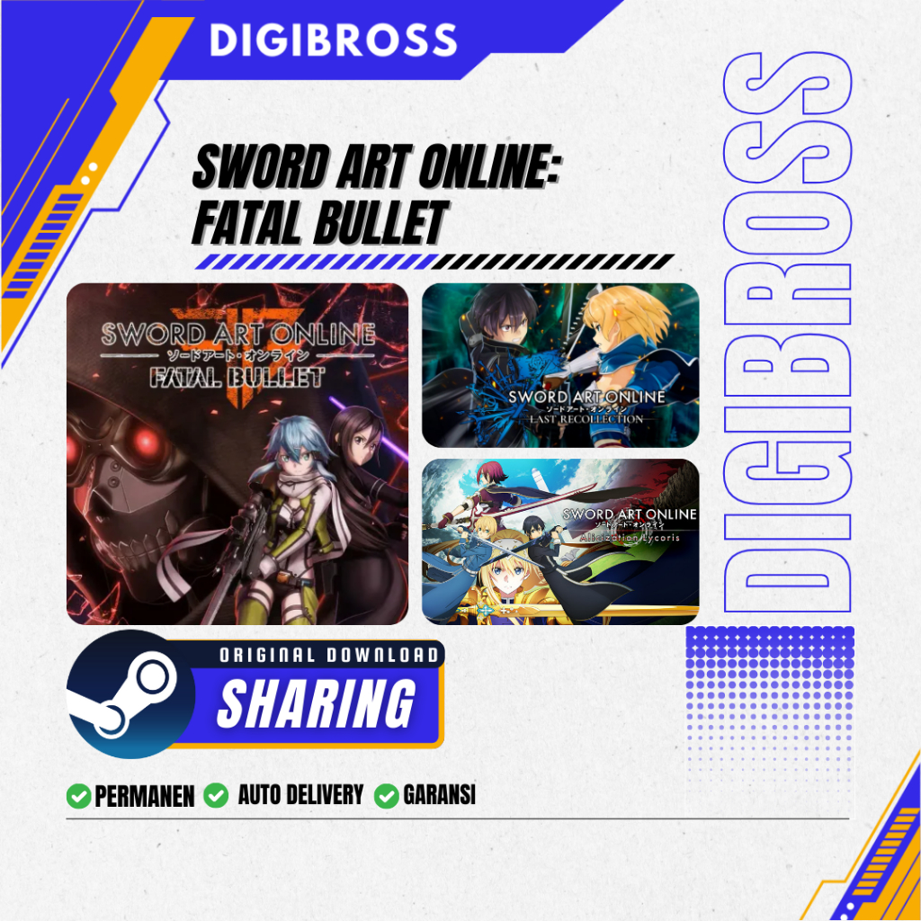 Jual [BONUS STEAM KEY] Sword Art Online: Fatal Bullet - Sharing With ...