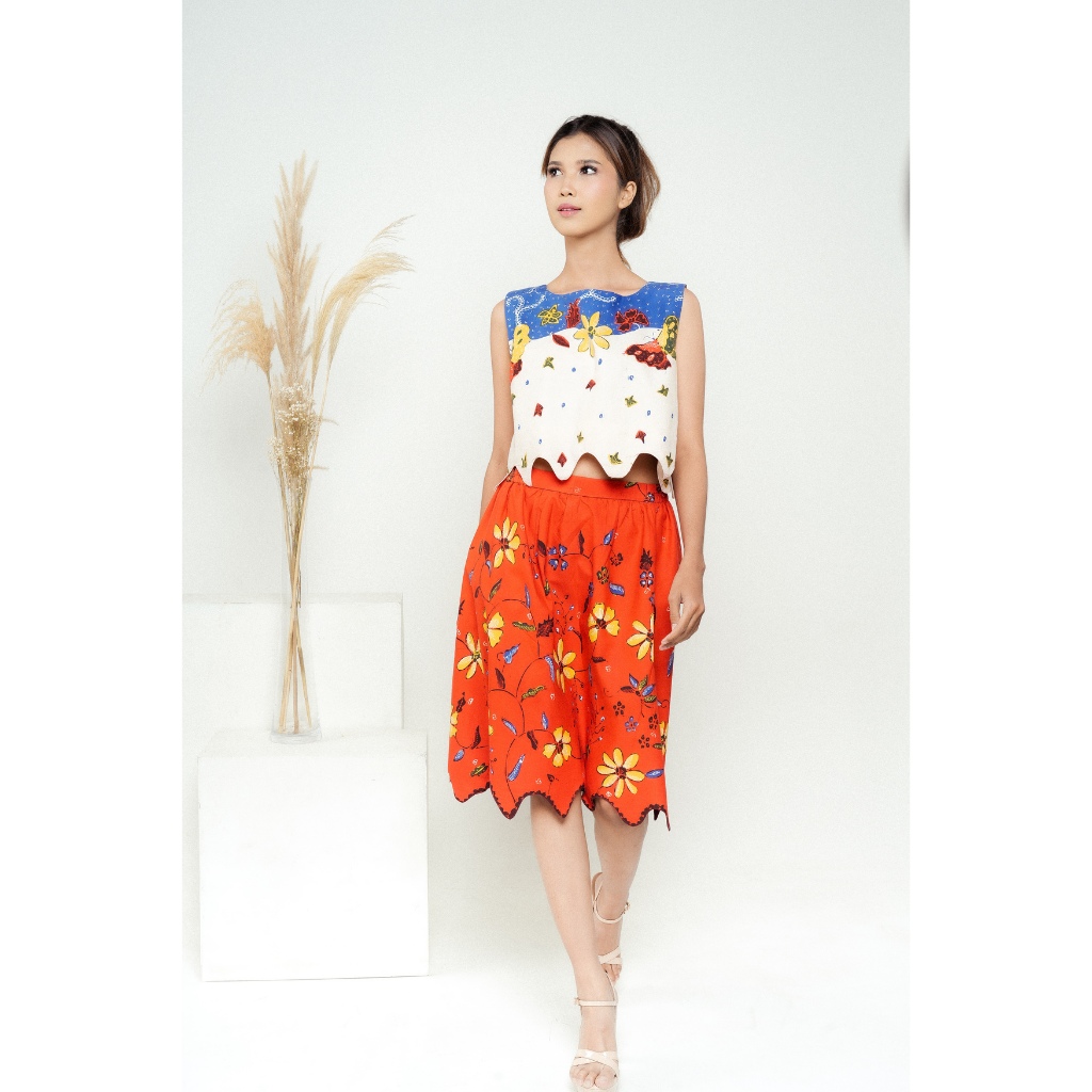 Jual One Set Batik Bunga Puspa | Shopee Indonesia