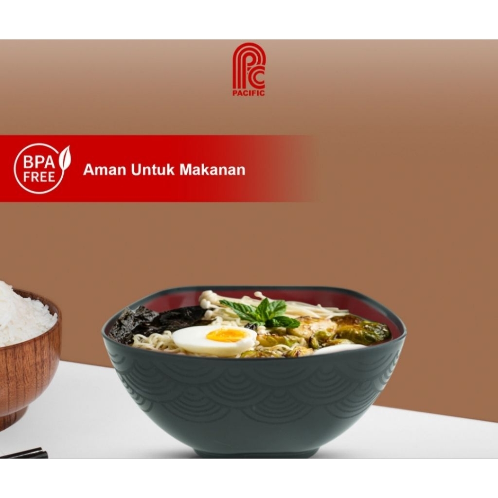 Jual Satuan Mangkok Segi fuji psf berkualitas (mangkok ramen plastik ...