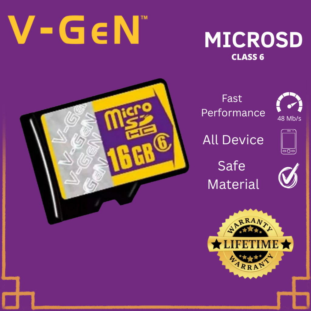 Jual V-GEN Microsd Class 6 4Gb / 8gb / 16Gb / 32Gb | Shopee Indonesia