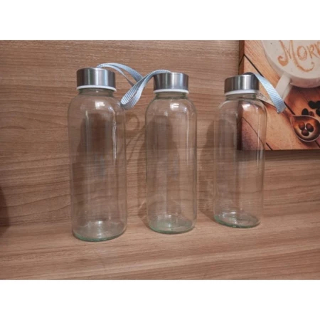 Jual 10 PCS TUMBLER BOTOL SOUVENIR KACA BENING 420ML / Souvenir Wedding ...
