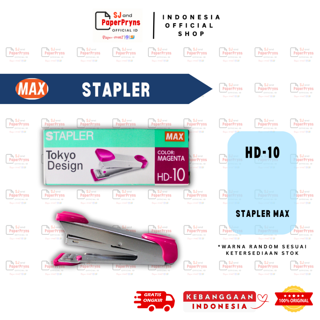 Jual Stapler MAX HD-10 – Jilid Kertas Hingga 20 Lembar | Shopee Indonesia