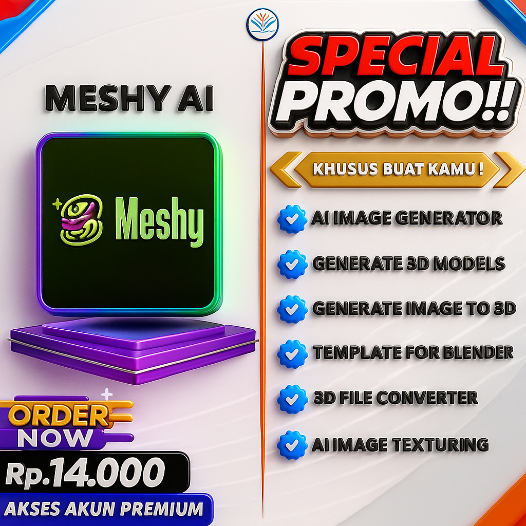 Jual MESHY AI : AI 3D Generator, AI 3D Image Generator. Generate Image ...