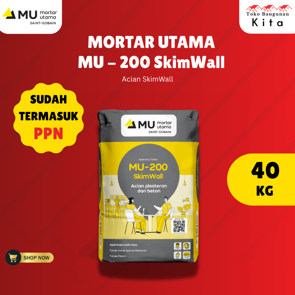Jual Mortar Utama MU 200 - Semen acian | Shopee Indonesia