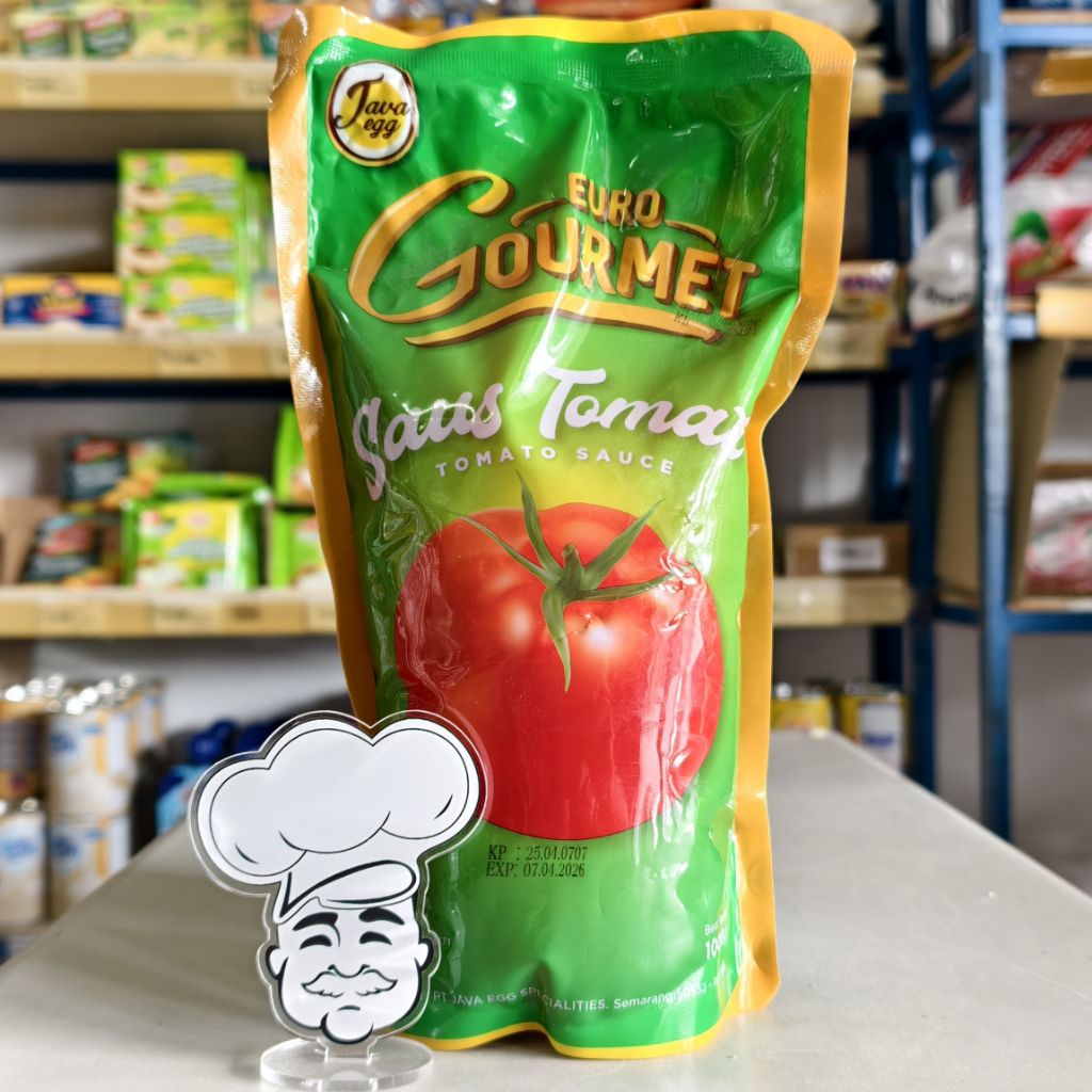 Jual Saus Tomat Euro Gourmet 1Kg / Euro Gourmet Tomat 1Kg / Saus Tomat ...