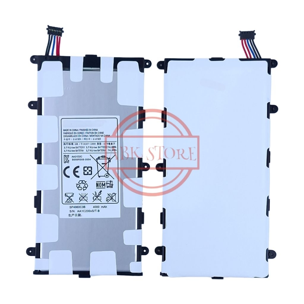 Jual BATERAI SP4960C3B FOR SAMSUNG TAB 2 7.0 P3100 / P3110 /P6200 ...