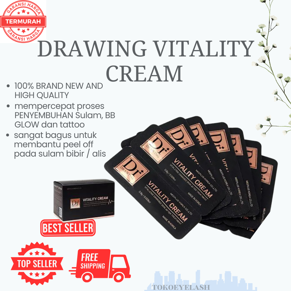 Jual DR DRAWING VITAMIN AFTERCARE / DR DRAWING VITALITY CREAM | Shopee ...