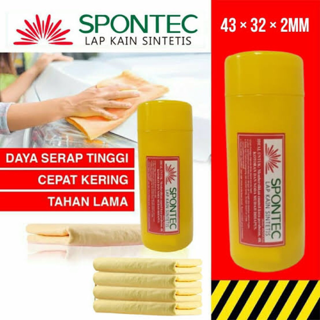 Jual Kanebo Besar Botol SPONTEC CLEAN CHAM Tabung Size 43x32cm Kualitas ...