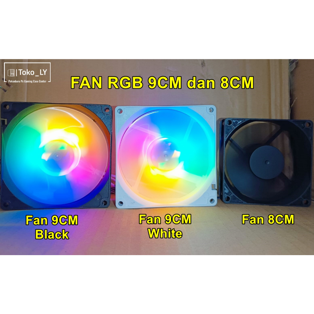 Jual FAN CASING RGB 9CM/ FAN COOLER CASE GAMING PC 9CM - RGB | Shopee ...
